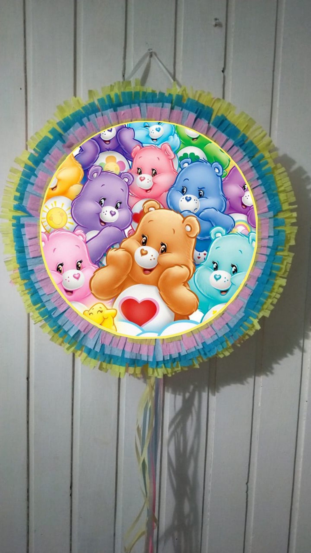 Birthday Pinata Care Bears Party Supplies Pinata - Etsy