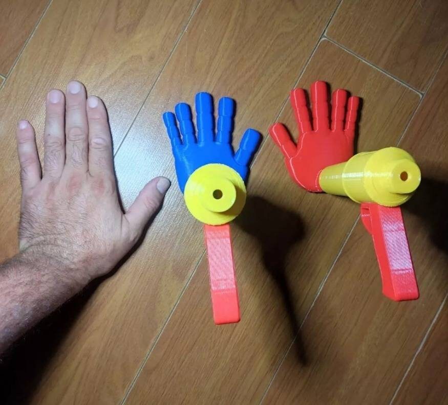 Poppy Playtime Hands 3D Pvc Red and Blue - Etsy Australia
