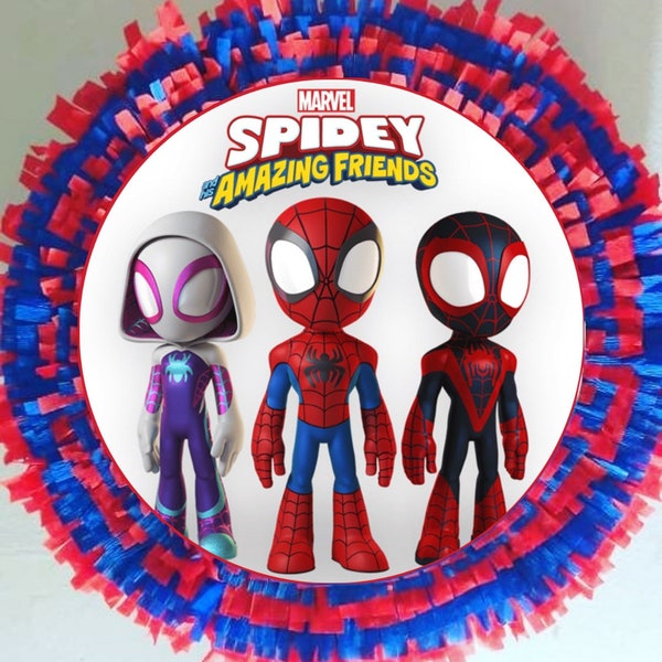 Spidey and His Amazing Friends Pinatas - Etsy