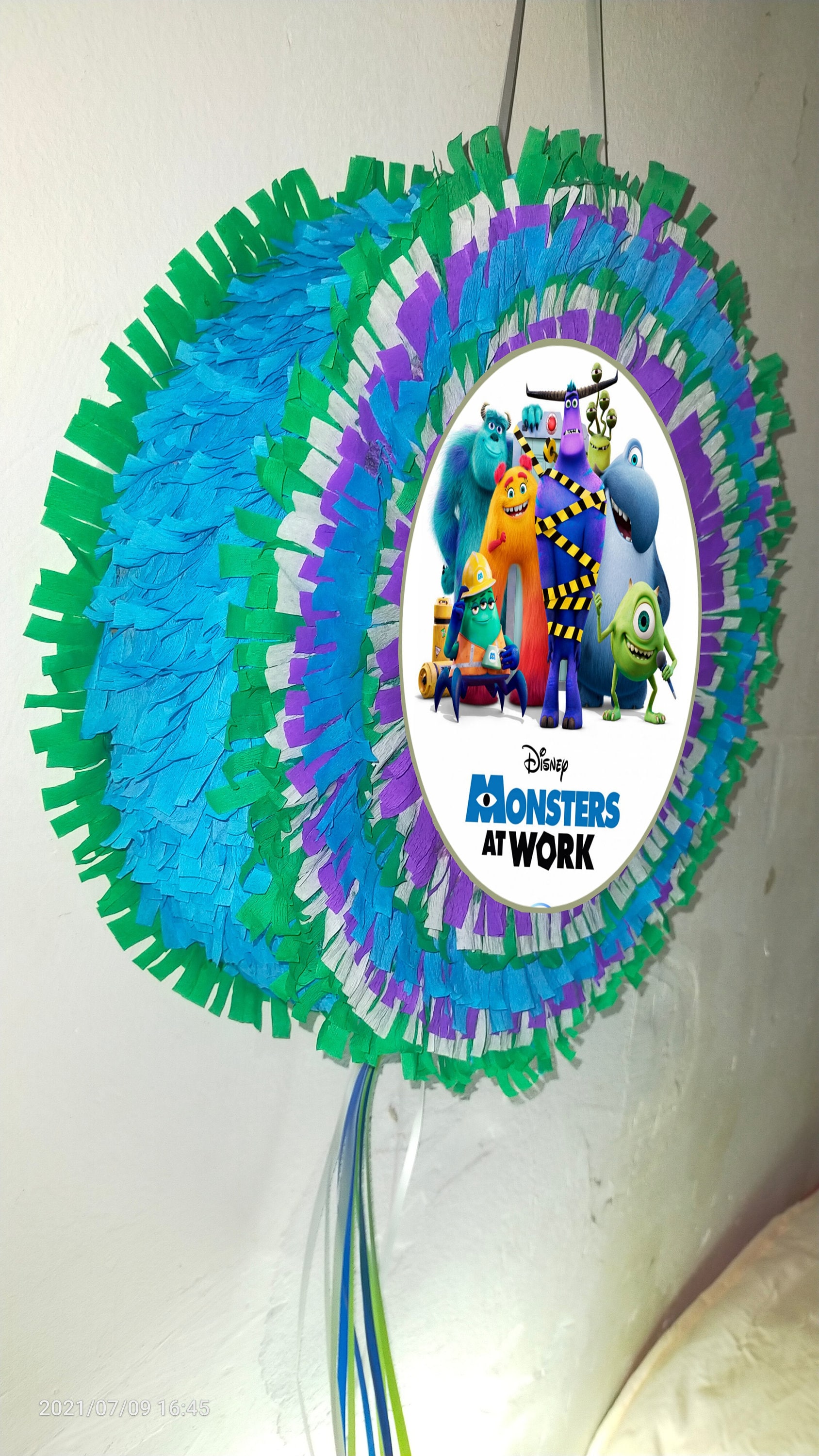 Birthday Pinata Monster Inc Birthday Party Pinata - Etsy