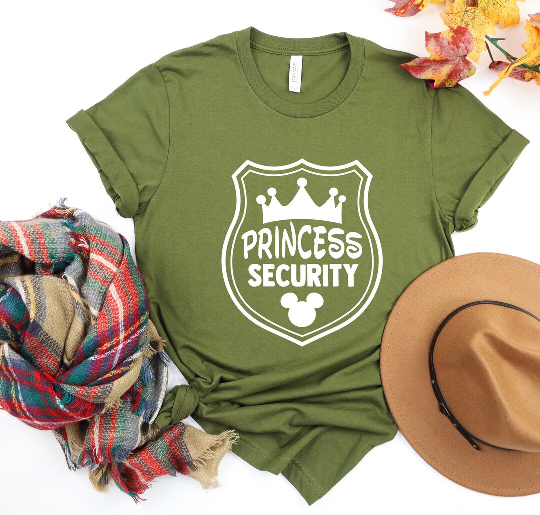 Disney Princess Security Shirt Princess Protector Shirt Etsy