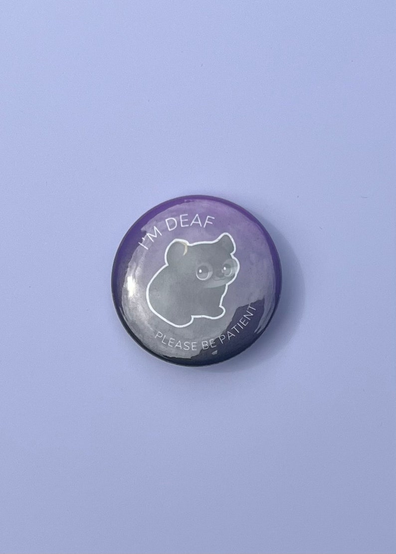 Hamster Pin Badges - Pronouns, Disability Etc - Etsy