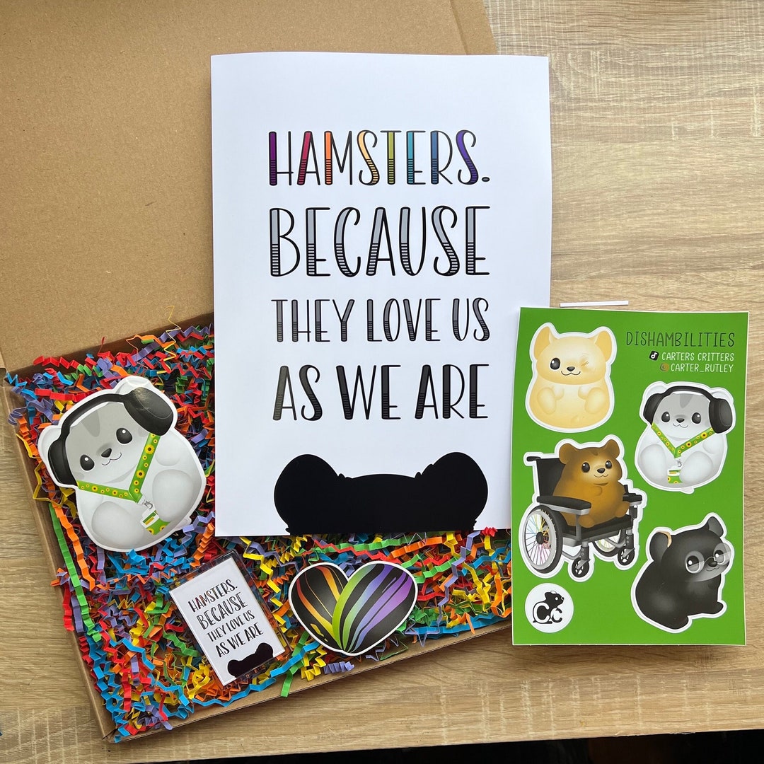 Autism Inclusion Month Box - Your Choice of Art Print and Magnet With ...