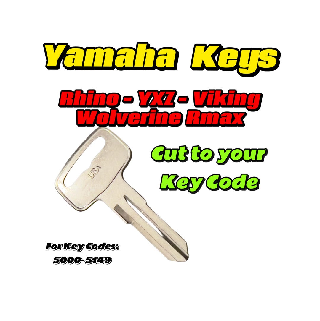 Yamaha Rhino YXZ Wolverine Rmax Viking Side by Side Keys Spare ...