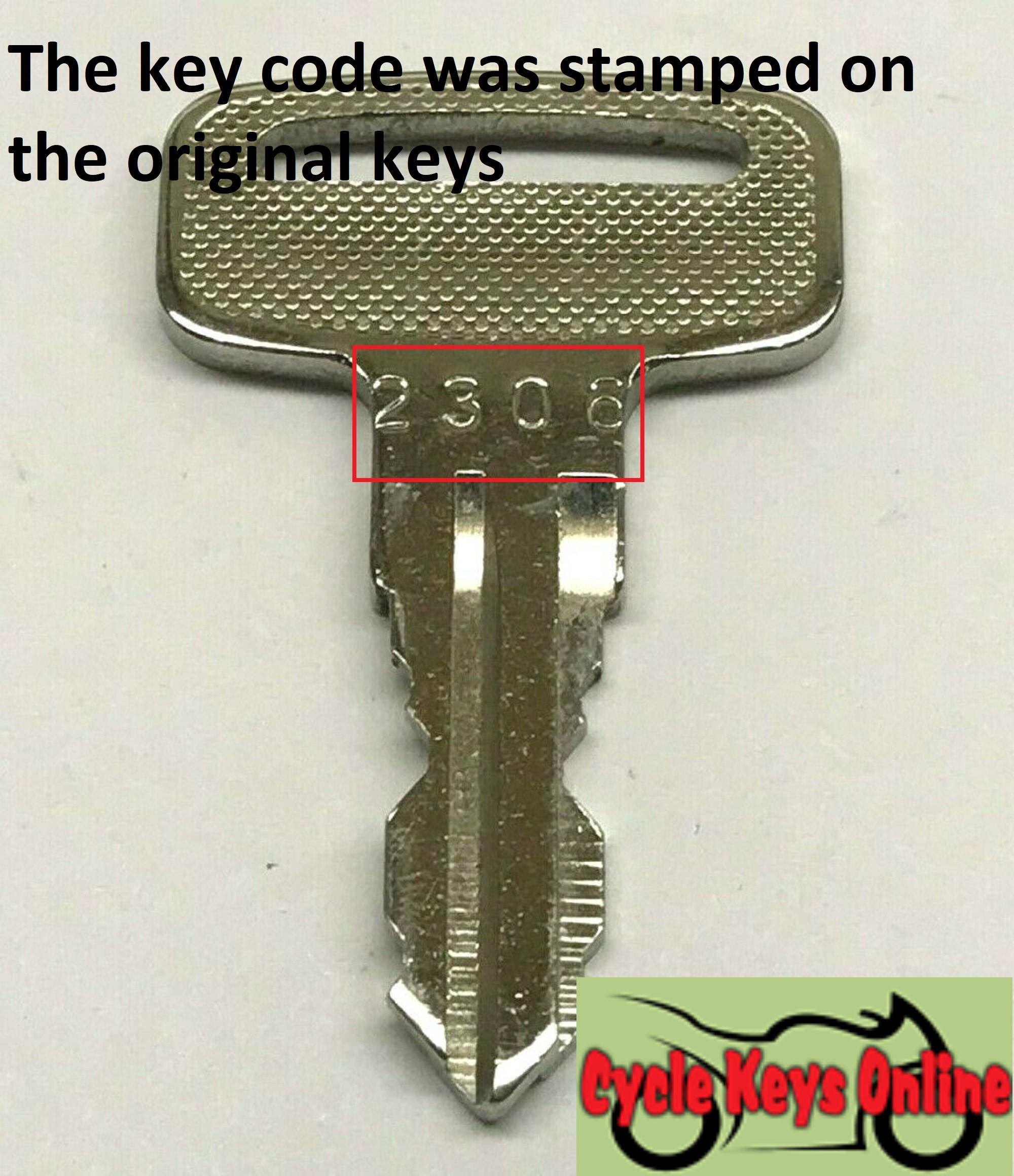 Polaris Keys Ranger, RZR, General, Sportsman Key Cut to Code 4000-4299 ...