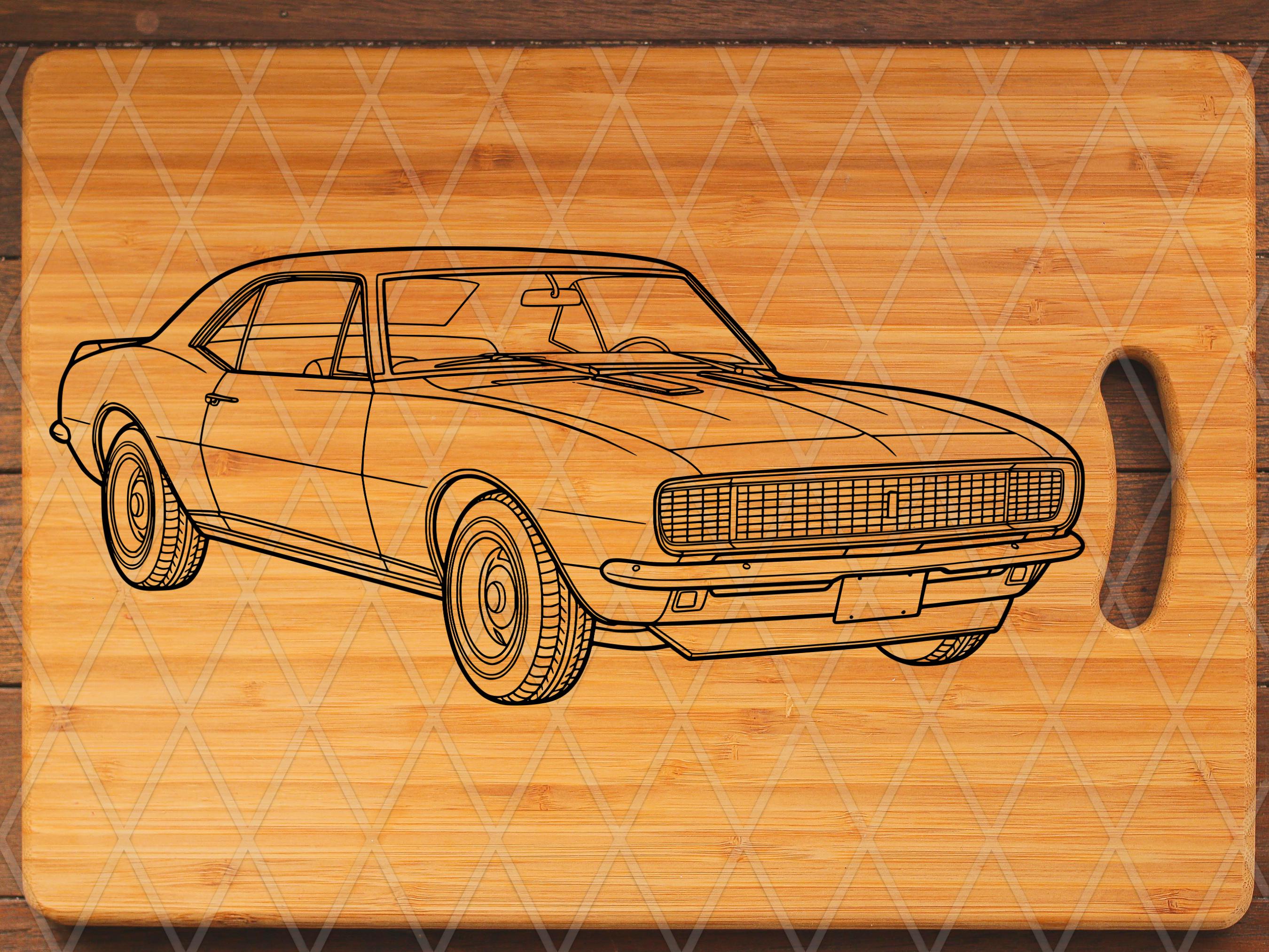 1967 Cameo RS Svg Png Dxf Jpeg Chevy Chevrolet (digital Download) Laser ...