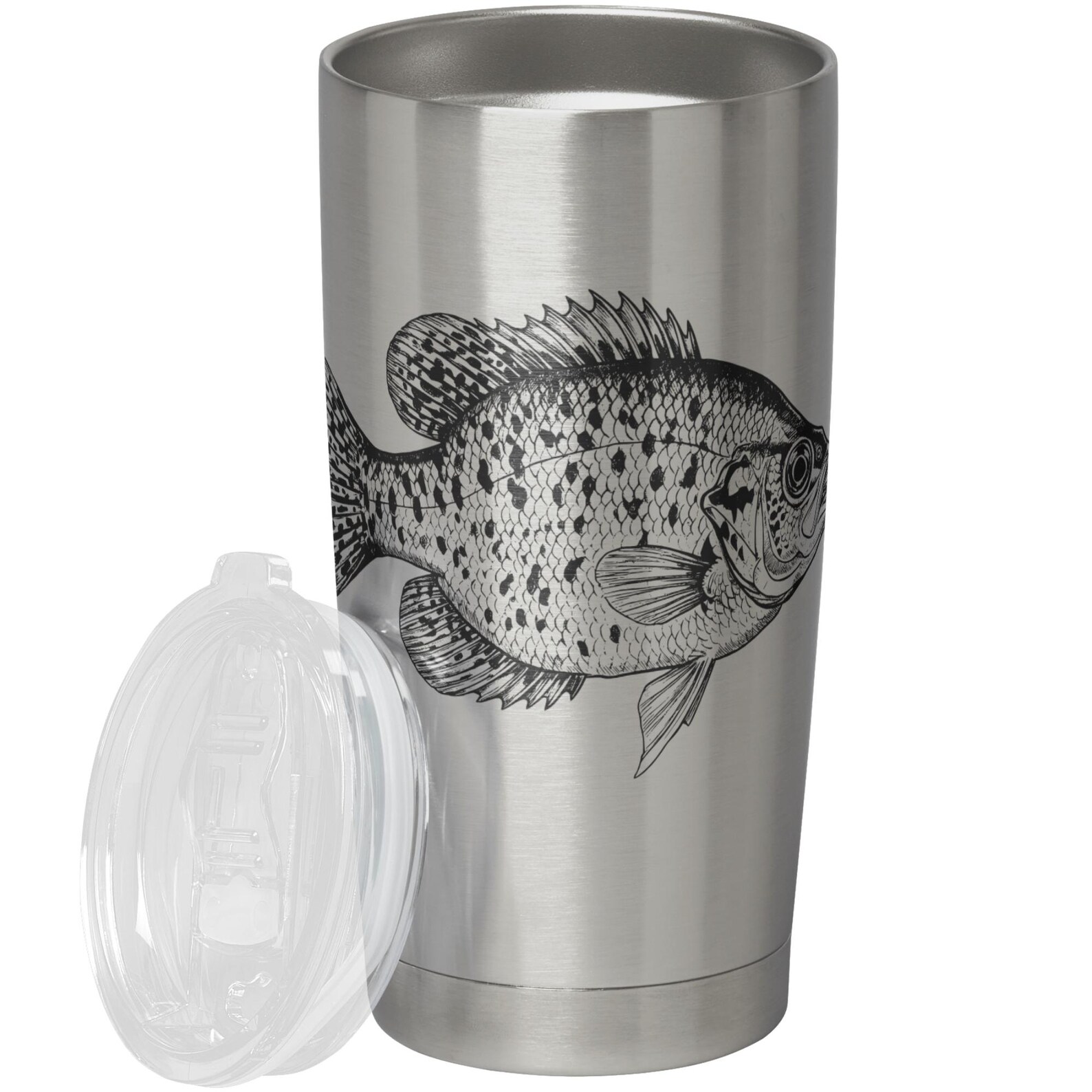 Crappie Laser Engraving Files SVG PNG DXF Realistic Detailed - Etsy