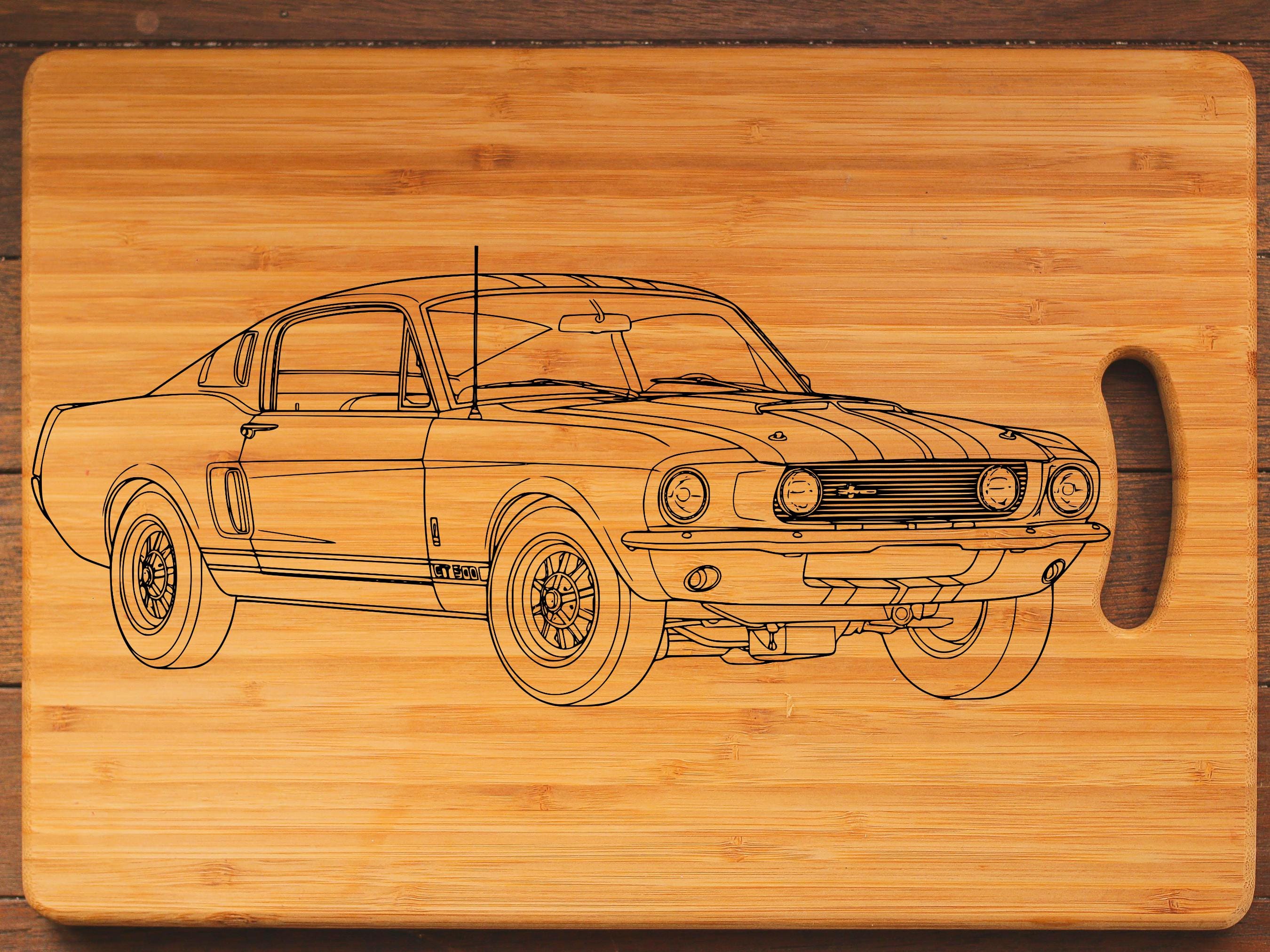 1967 Mustang Svg Png Dxf Jpeg Shelby GT500 Ford Laser Files Digital ...