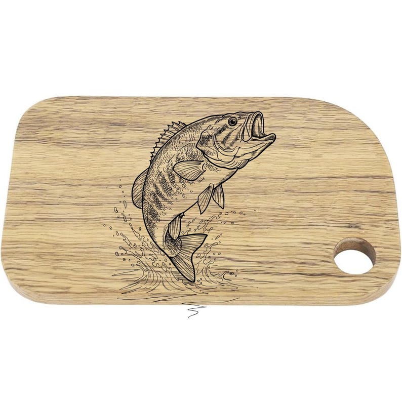 Smallmouth Bass Laser Engraving Files SVG PNG DXF Realistic Detailed - Etsy