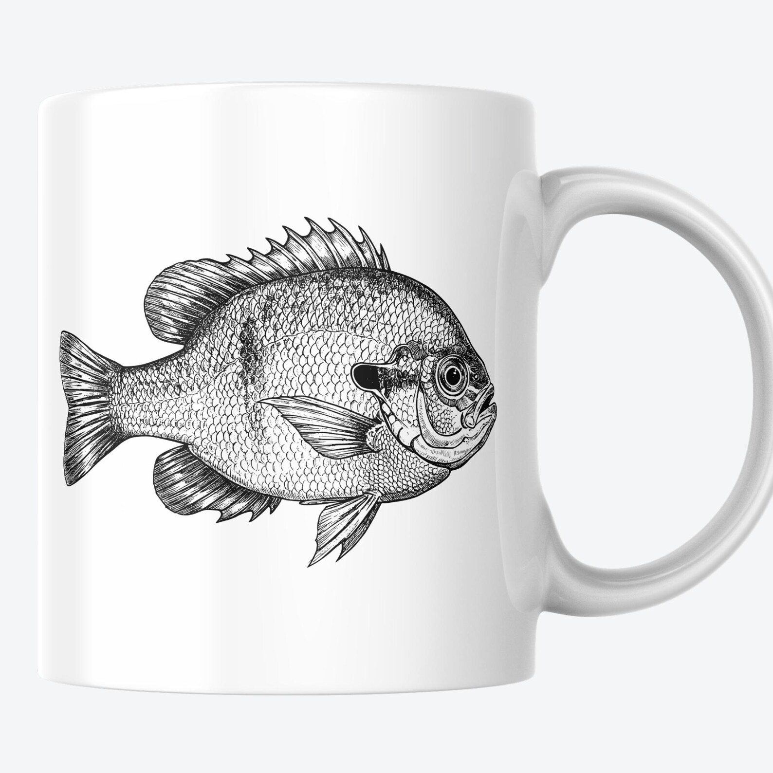 Bluegill Laser Engraving Files SVG PNG DXF Realistic Detailed Fish - Etsy