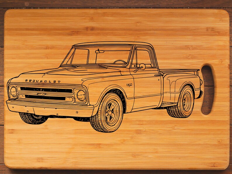 1967 Chevy C10 Truck Svg Png Dxf Jpeg Chevrolet (digital Download ...