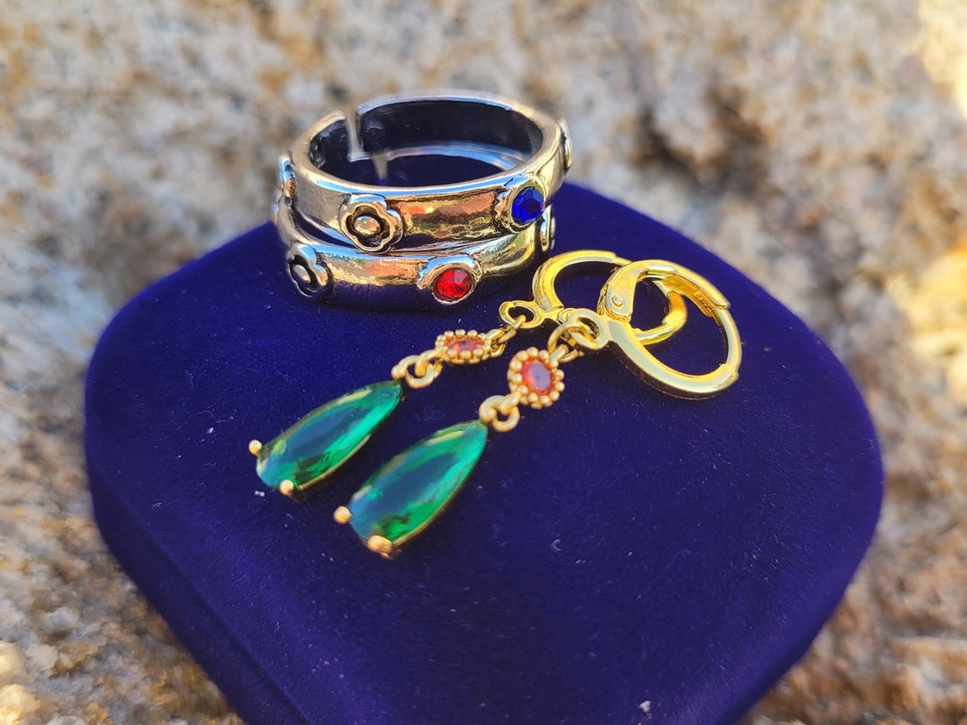 Howls Moving Castle Rings Couples Set of 2 With FREE Howl - Etsy