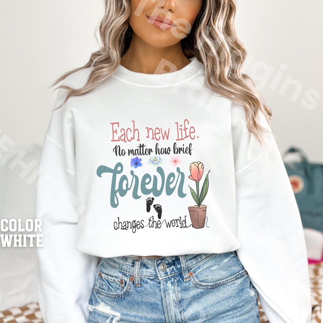 Memorial Sweater Pregnancy Loss Awareness, Sentimental Keepsake Gift ...