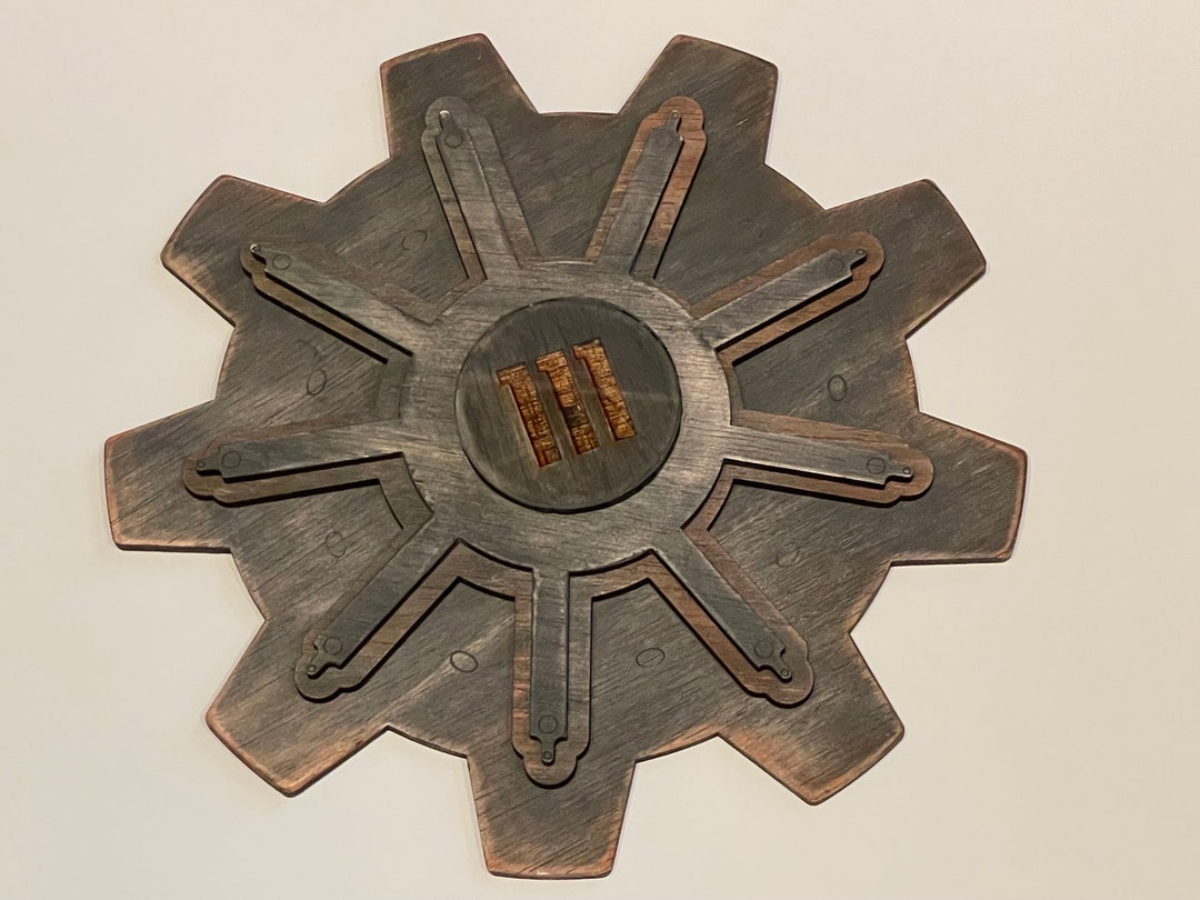 3D Vault Door Wall Art Inspired by Fallout. Customizable Numbers and ...