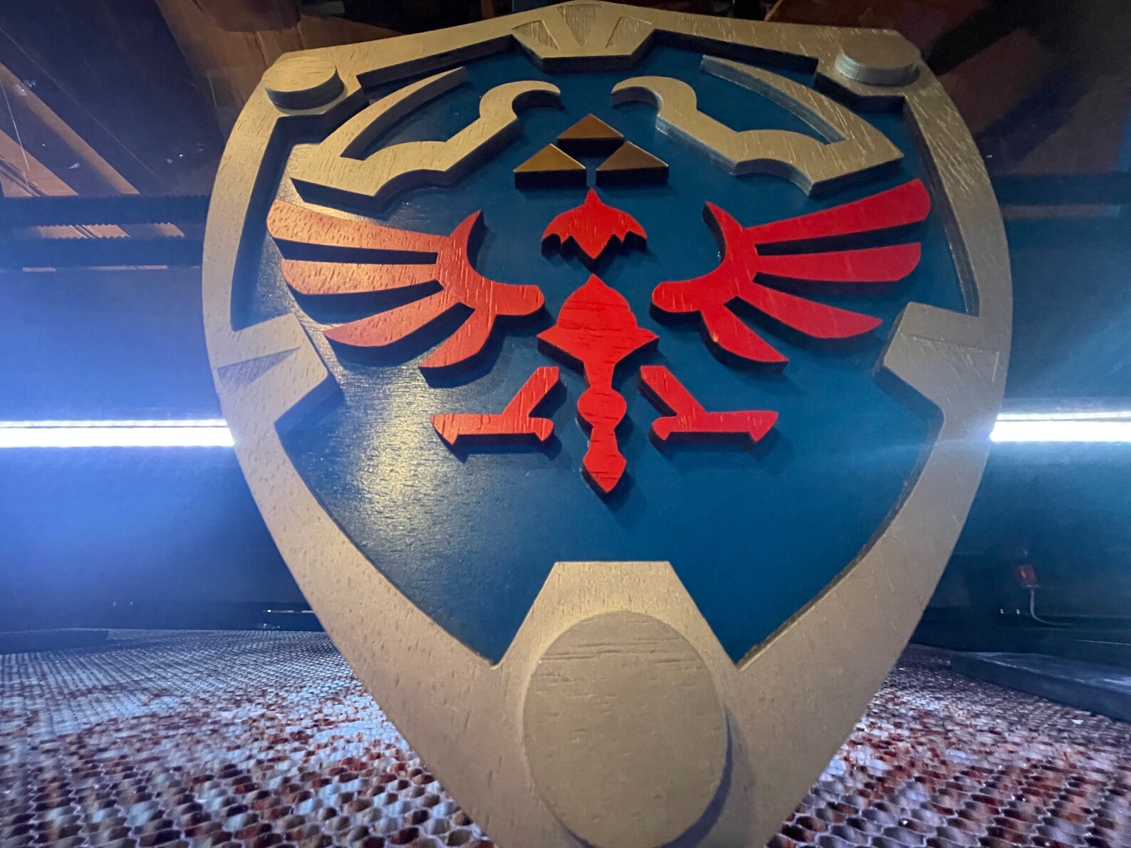 Wood 3D Hylian Shield - Etsy