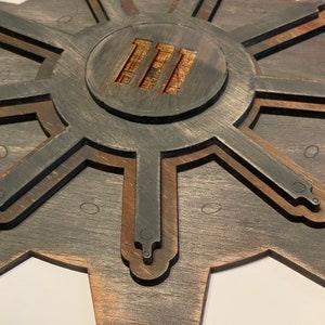 3D Vault Door Wall Art Inspired by Fallout. Customizable Numbers and ...