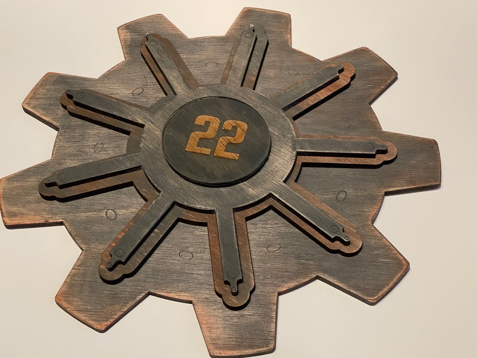 3D Vault Door Wall Art Inspired by Fallout. Customizable Numbers and ...