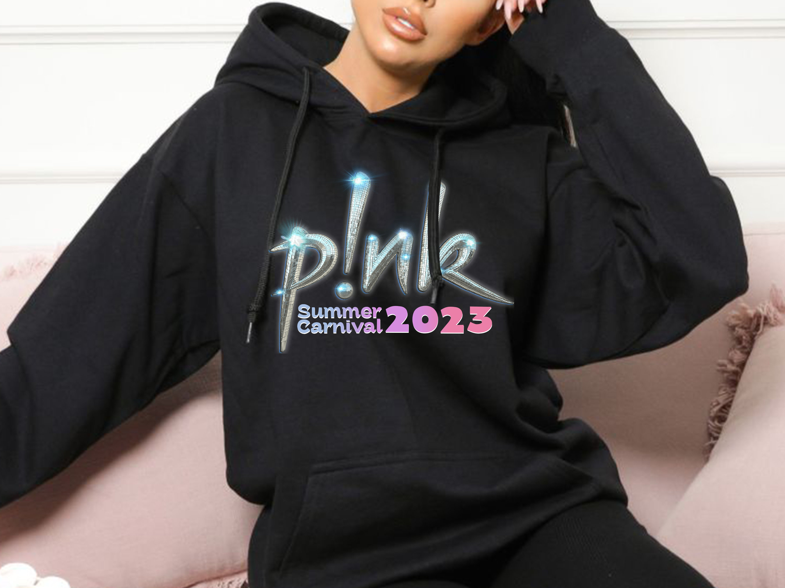 Pink Summer Carnival 2023 T-Shirt Pink Hoodie Trustfall Album Tee Pink ...