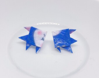 Unique Handcrafted Paper Quilling Earrings Baby Pink Pearls - Etsy