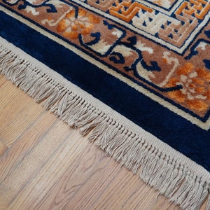 8'8"x12' Authentic Karastan# 727 Cathay Medallion Original Series Wool ...