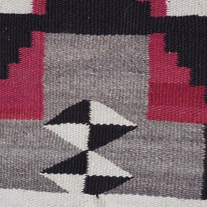 Antique Navajo X Design Native American Indian Weaving Wool Handmade ...