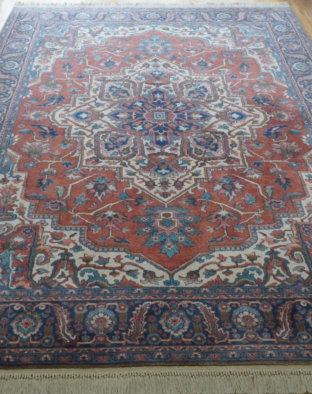Authentic Karastan Rug Pattern 700-744 Serapi Wool Carpet 8'8 X 12' - Etsy