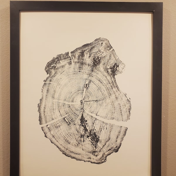 Tree Rings Print - Etsy