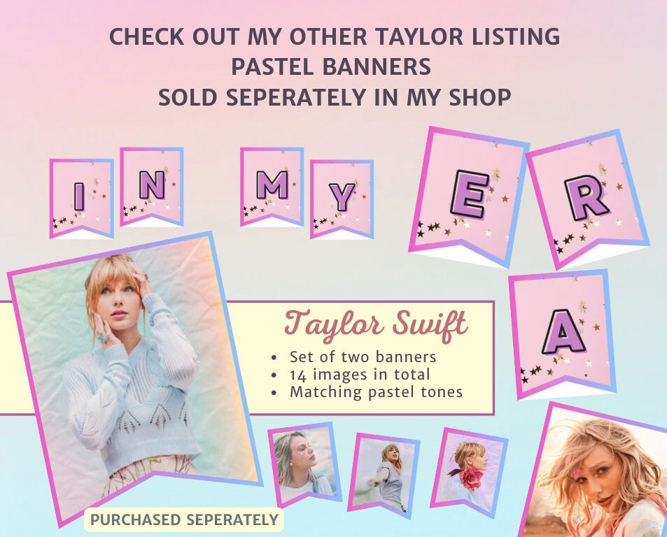 Taylor Swift 2024 Monthly Calendar Printable Pastel Colors Swifties A4 ...