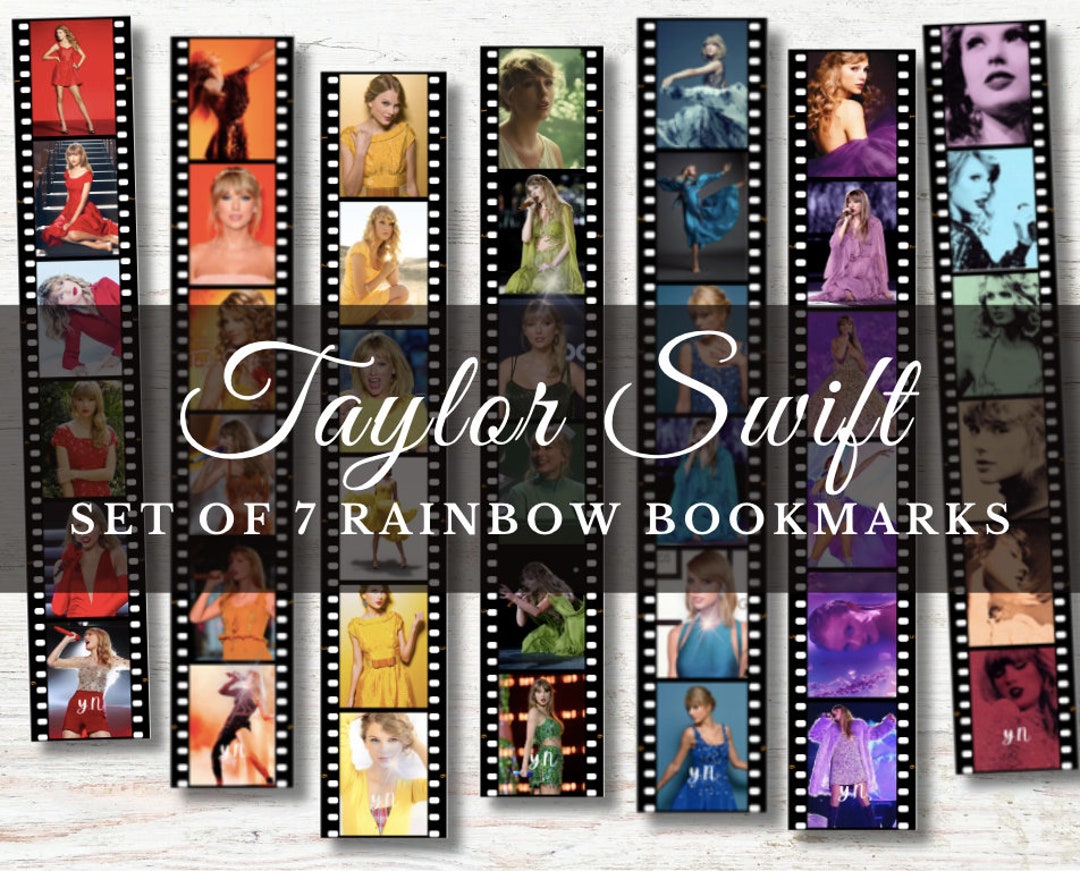 Taylor Swift Merch the Eras Tour Bookmark Personalized DIGITAL Product ...