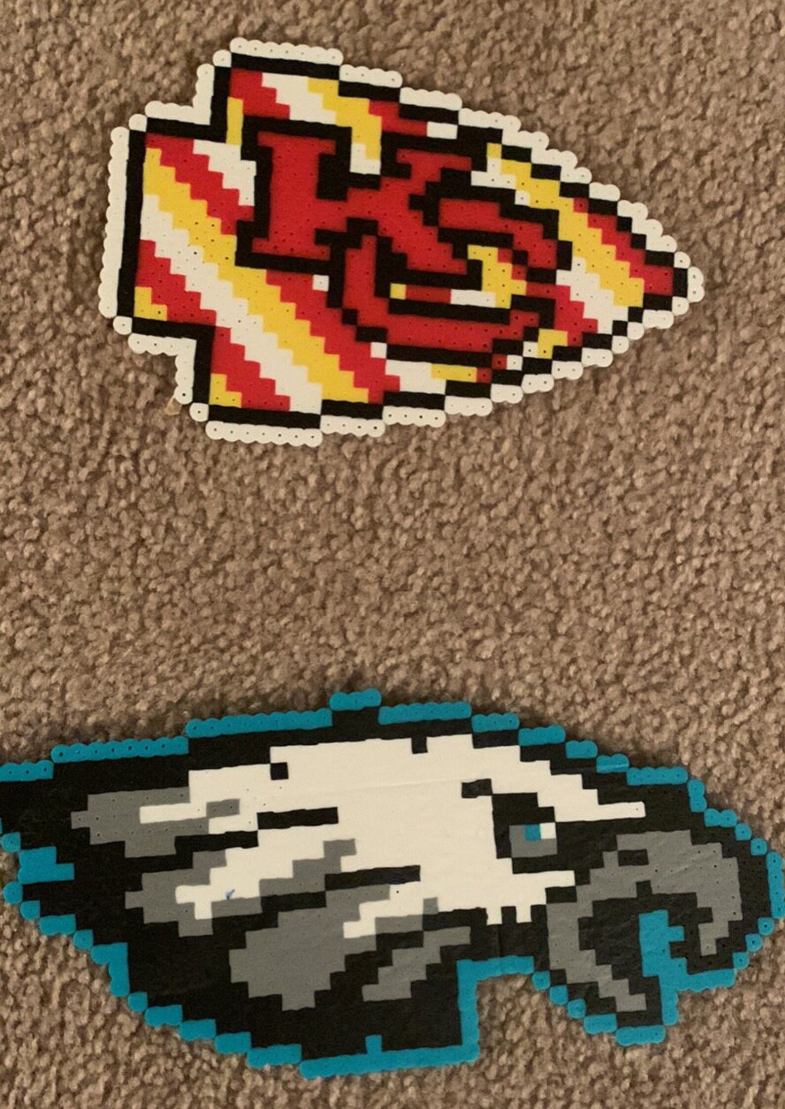 NFL Logo Perler Designs - Etsy