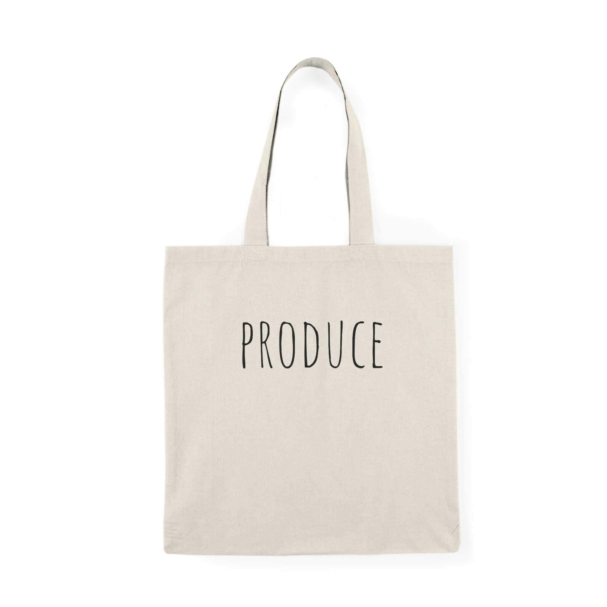 Funny Produce Tote Bag | Farm Fresh Produce Canvas Bag |groceries ...