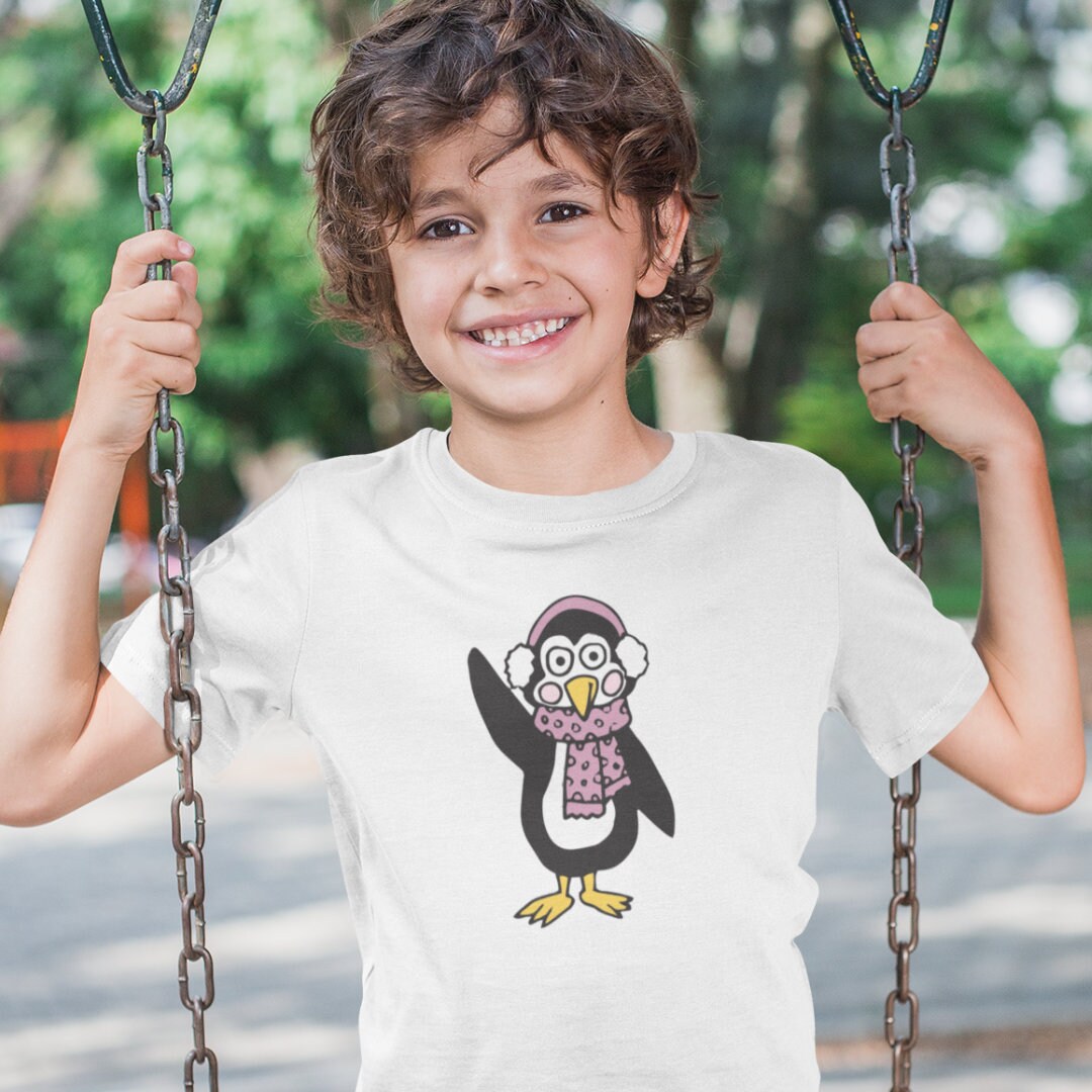 Lolly by Golly Penguin Kids Shirt, Hunka Chunka Monkey, Penguin T Shirt ...