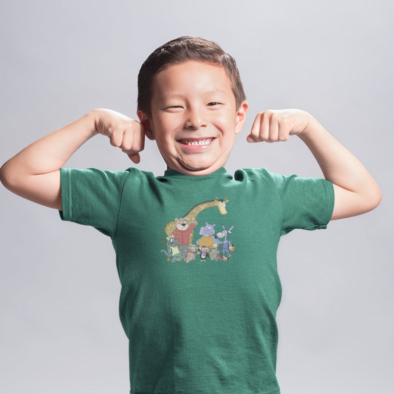 Hunka and Friends Toddler Shirt, Hunka Chunka Monkey, Animals T Shirt ...