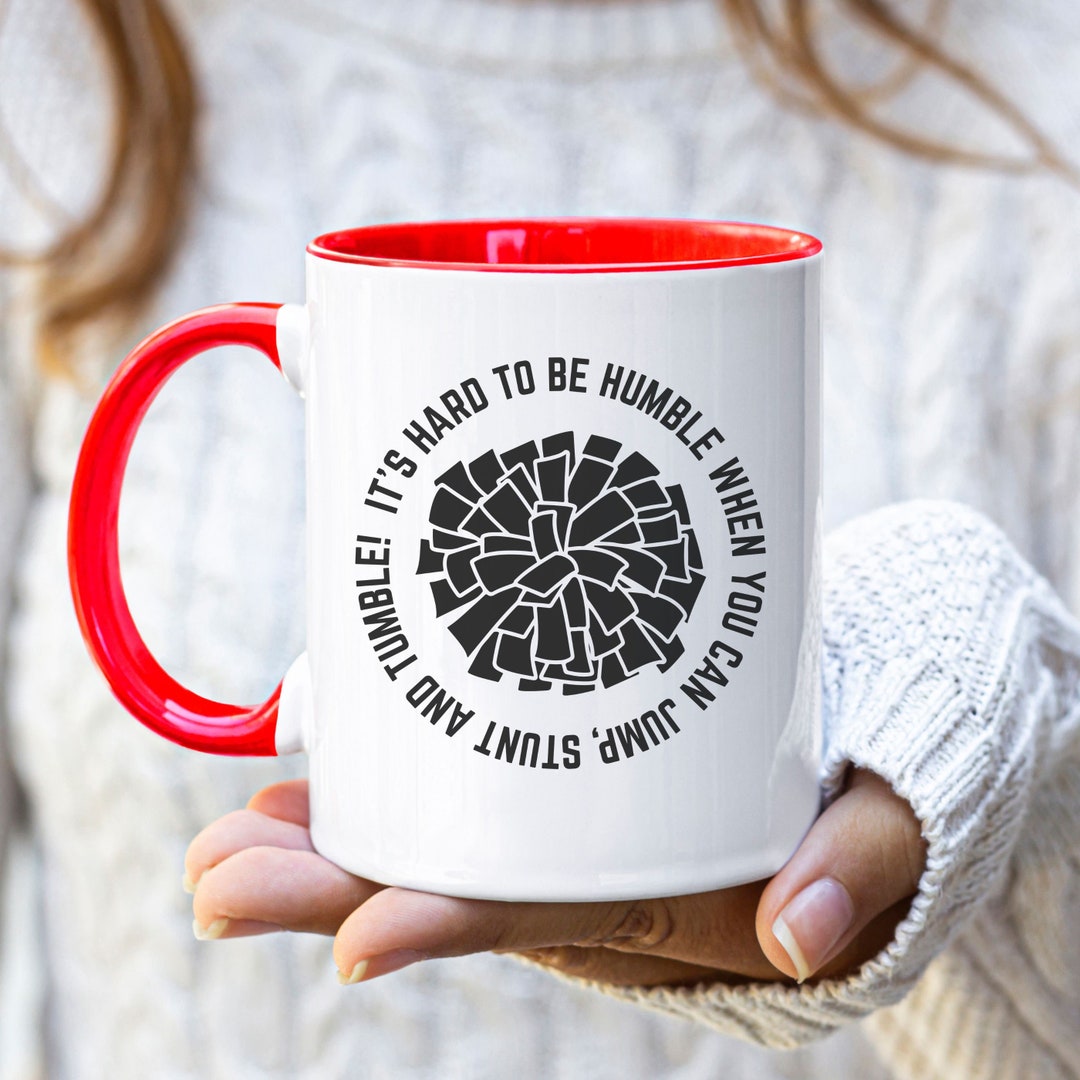 11 Oz Accent Ceramic Cheer Cheerleader Mug, Cheer Mom Gift, Cheer Mama ...