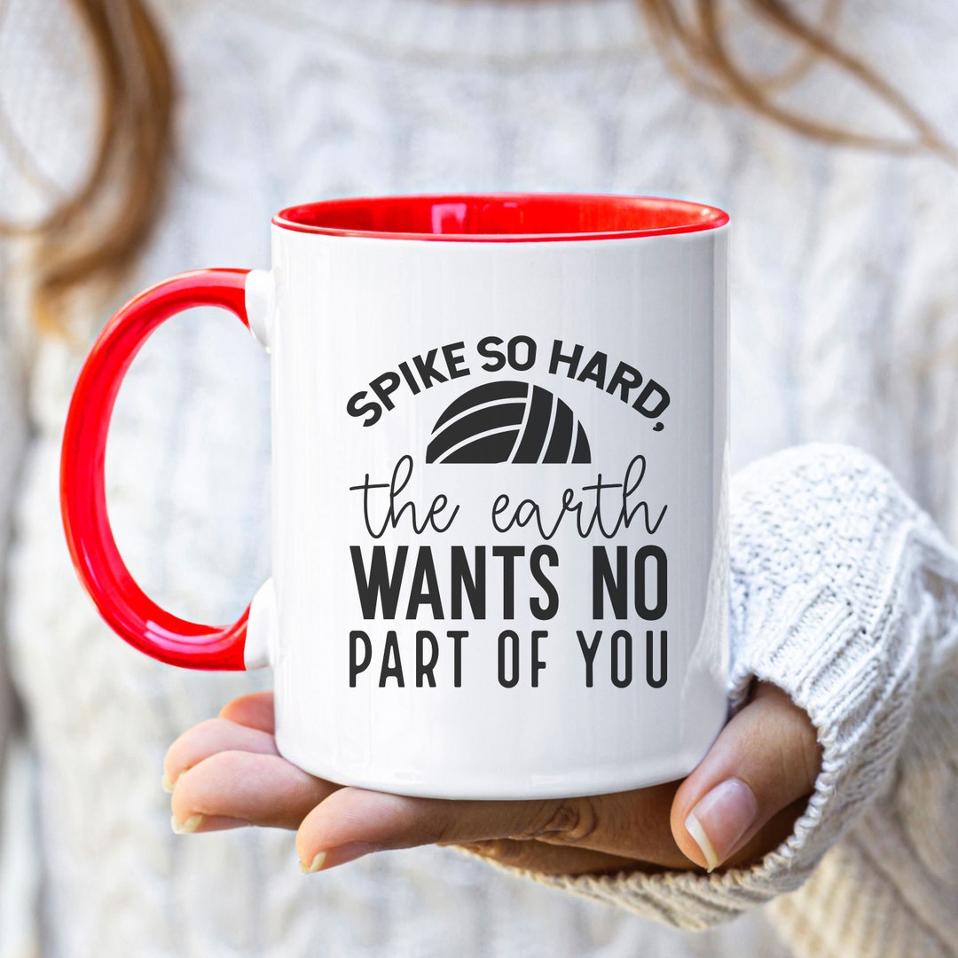 Volleyball Mug, Volleyball Player Gifts, Volleyball Mom, Sports Coffee ...