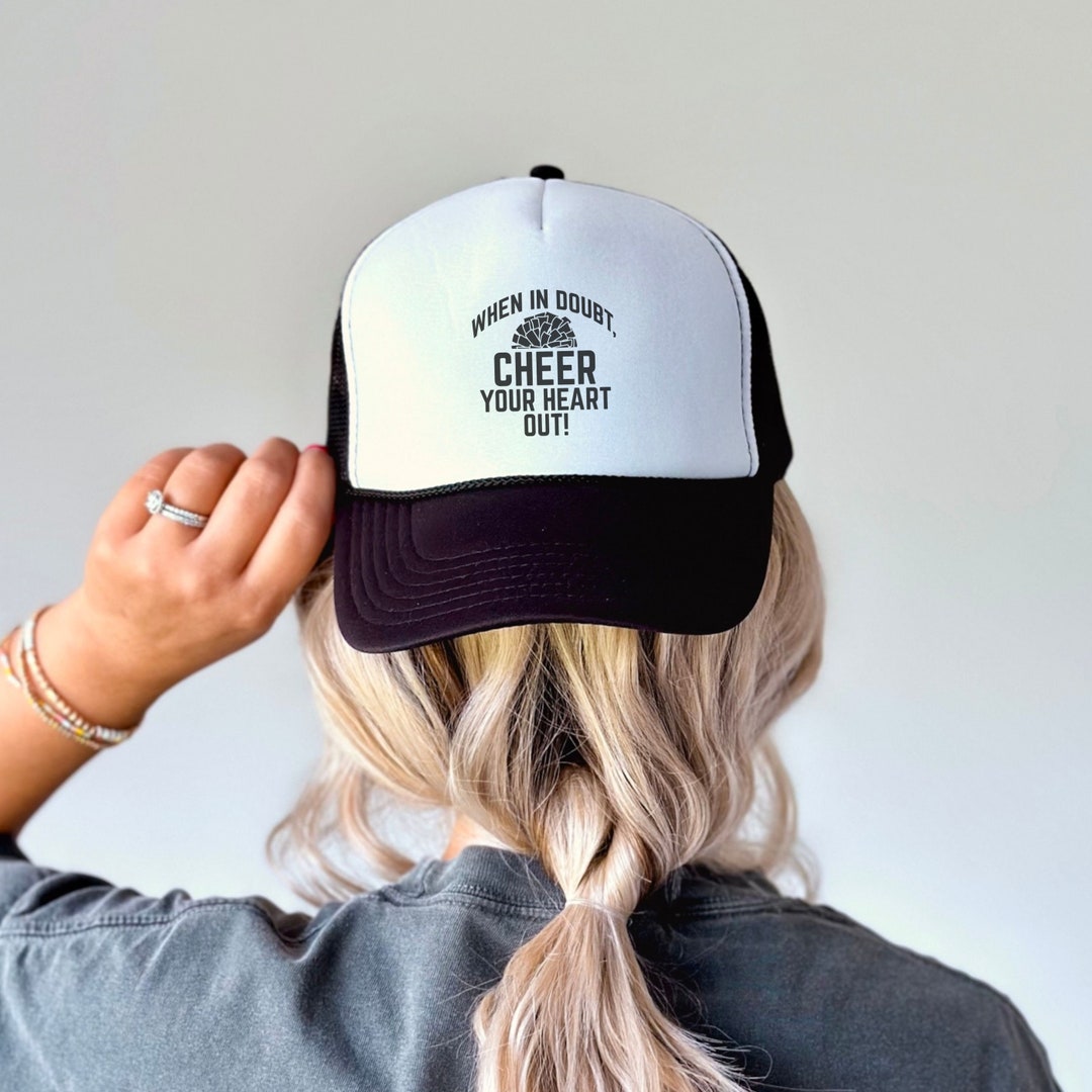 Cheer Mom Trucker Hat, Cheer Mom Dad Son Daughter Coach Gift, Cheer ...