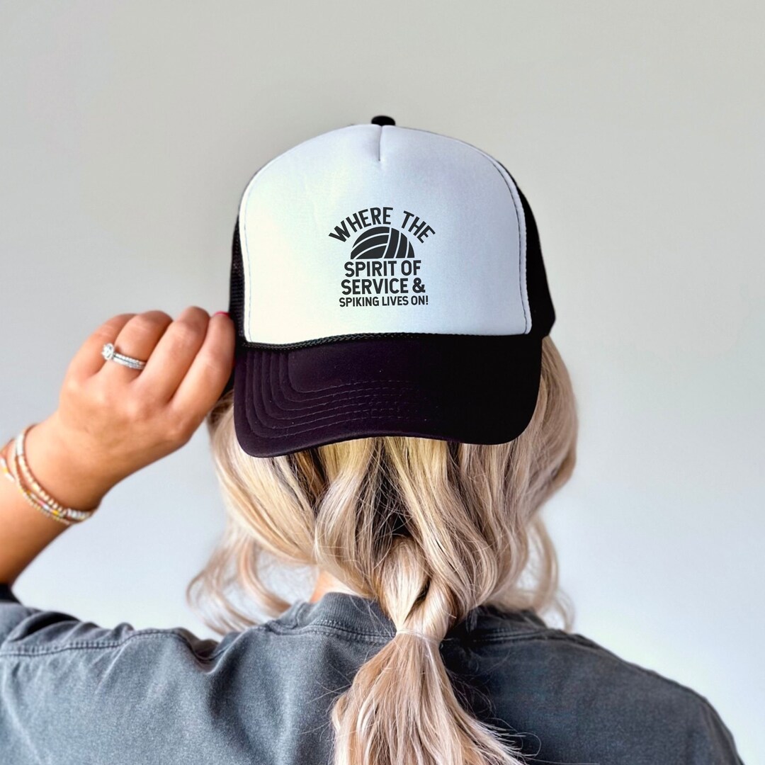 Volleyball Trucker Hat, Custom Volleyball Hat Cap, Volleyball Mom Dad ...