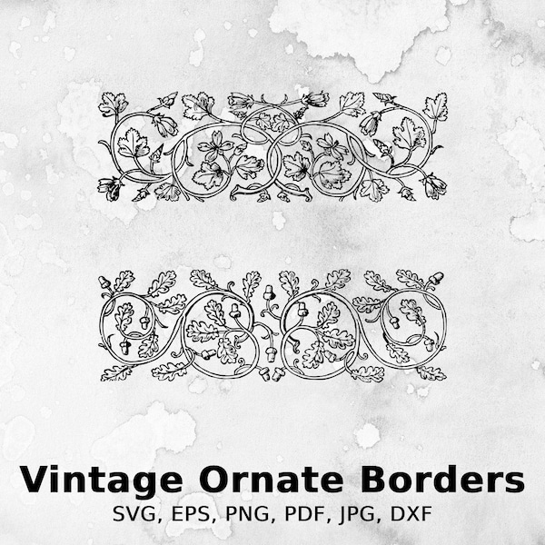 Ornate Borders - Etsy