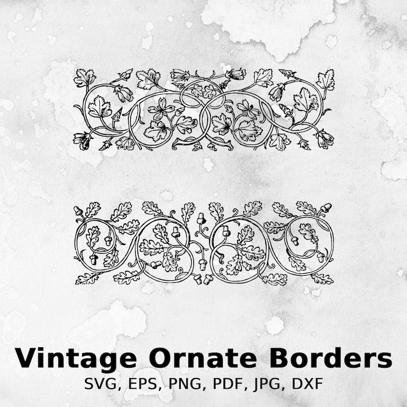 Ornate Borders - Etsy