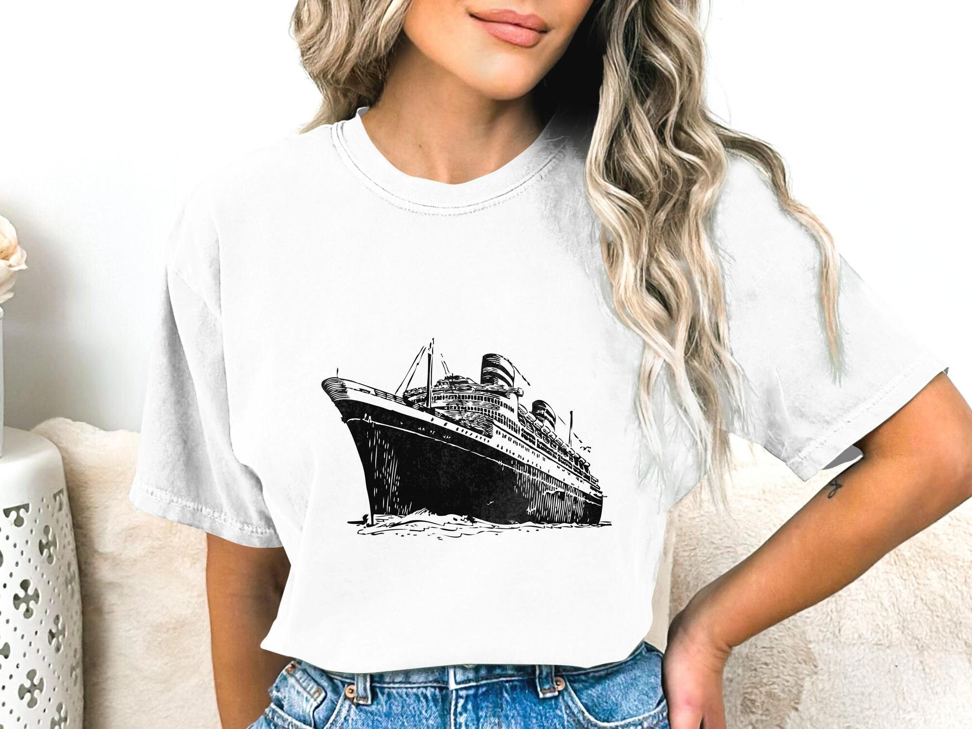Vintage Titanic Vector Illustration | Titanic, Vintage, Movie, Film ...