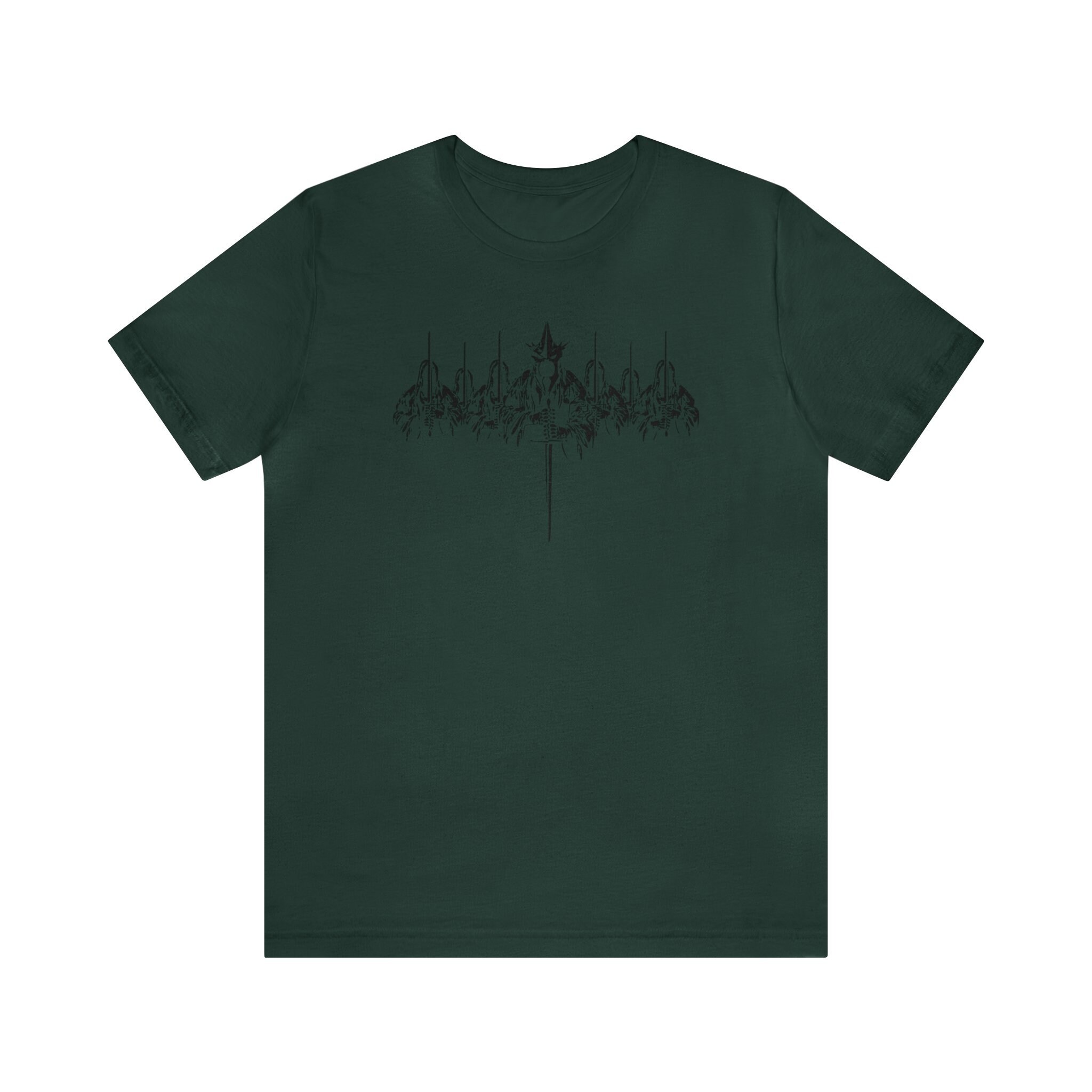 The Lord of the Rings Tee Hobbit 7 Kings Nazgul T-shirt LOTR the Shire ...