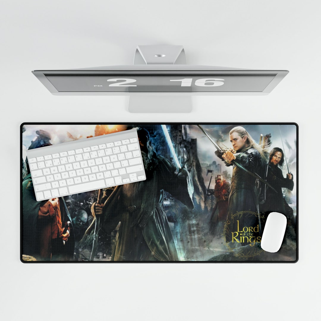 The Lord of the Rings, LOTR Mouse Pad, Legolas, Aragorn, Frodo, Gandalf ...