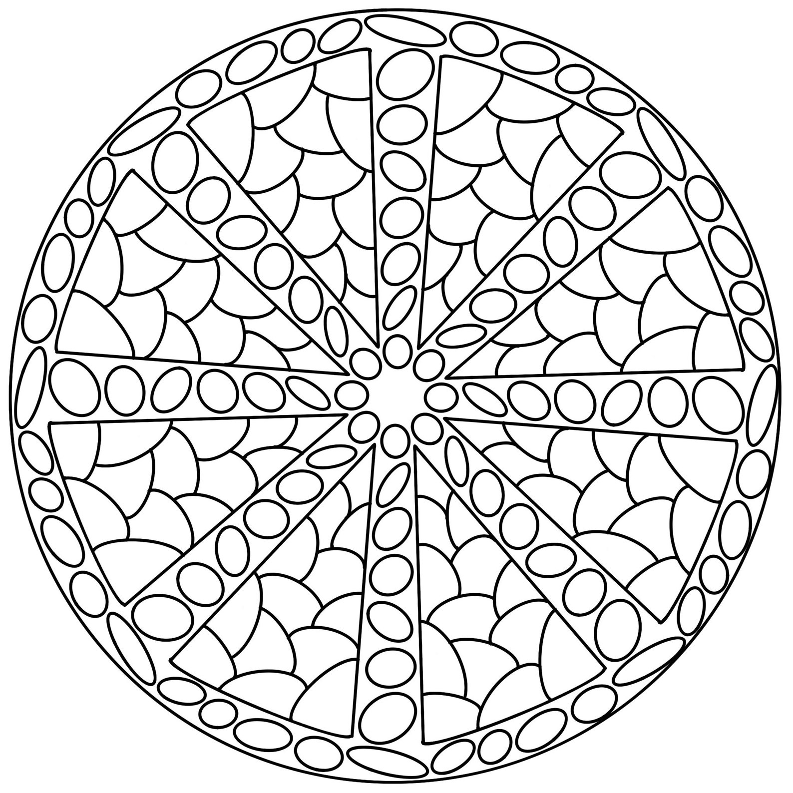 Downloadable and Printable Coloring Page or Template for Adults and ...