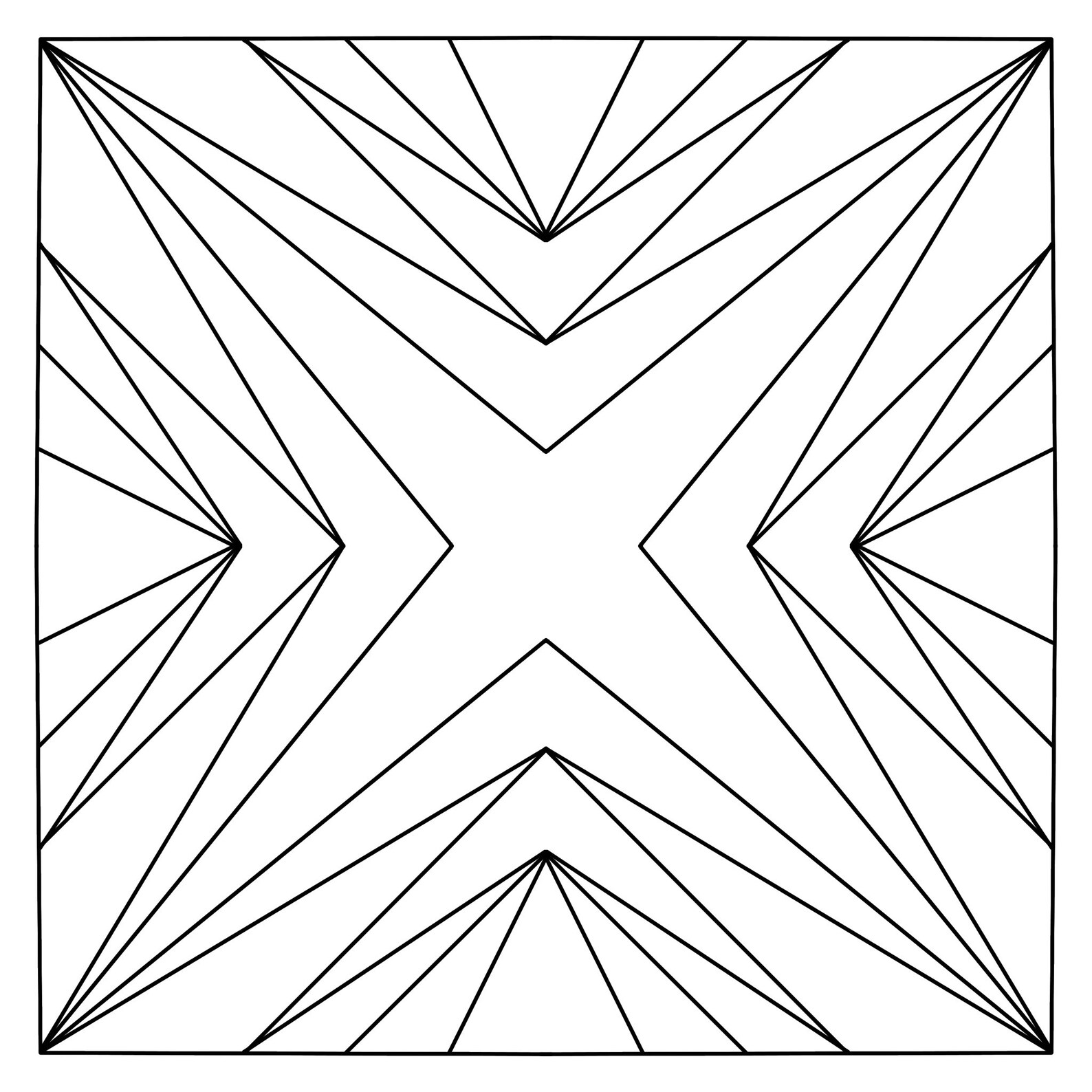 Downloadable and Printable Coloring Page or Template for Adults and ...