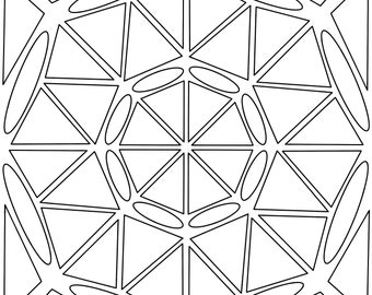 Downloadable and Printable Coloring Page or Template for Adults and ...