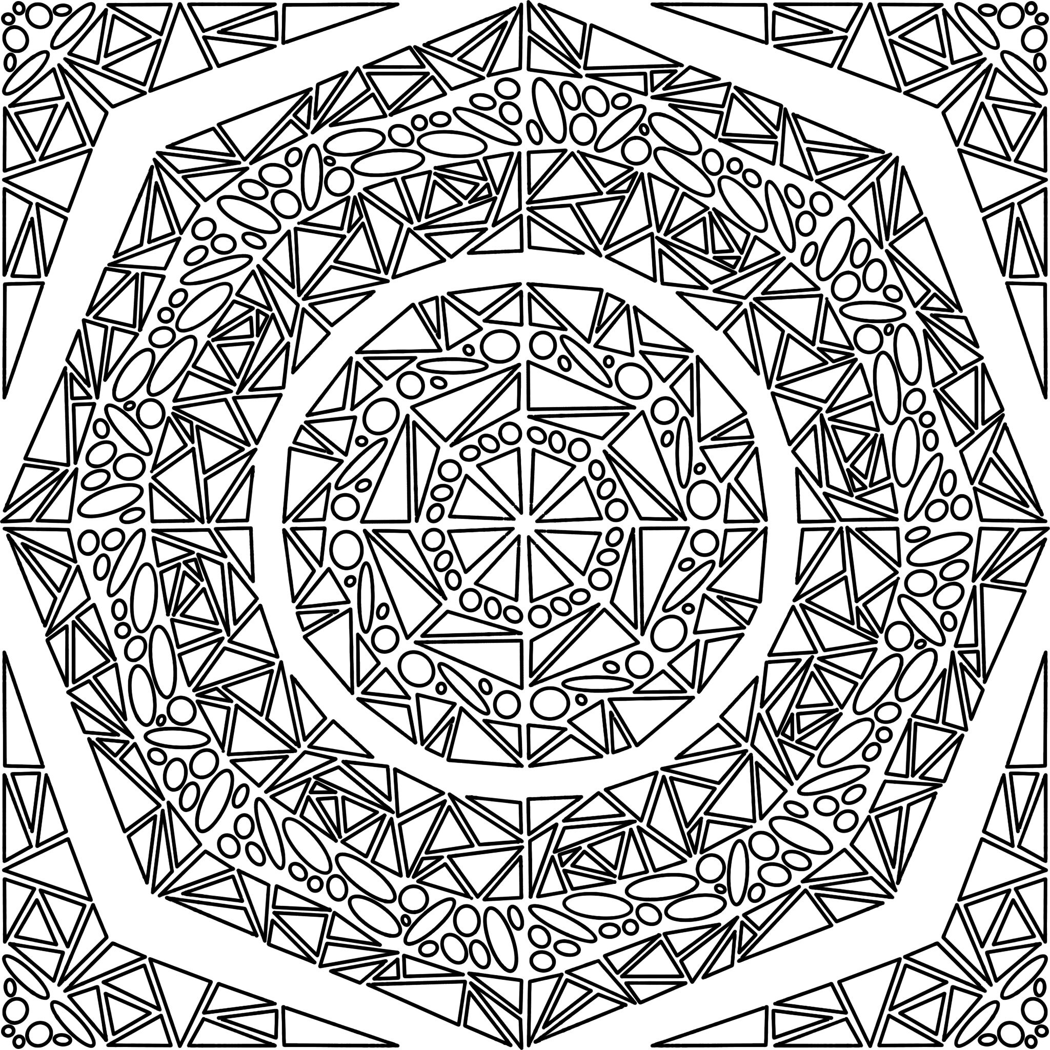 Downloadable and Printable Mandala Coloring Page for All Ages - Etsy
