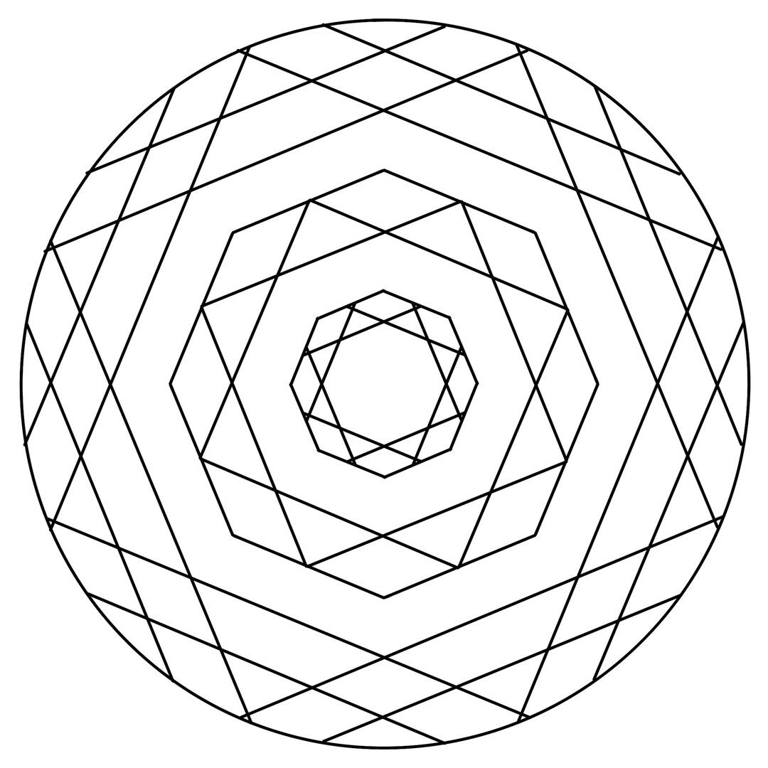 Downloadable and Printable Coloring Page or Template for Adults and ...