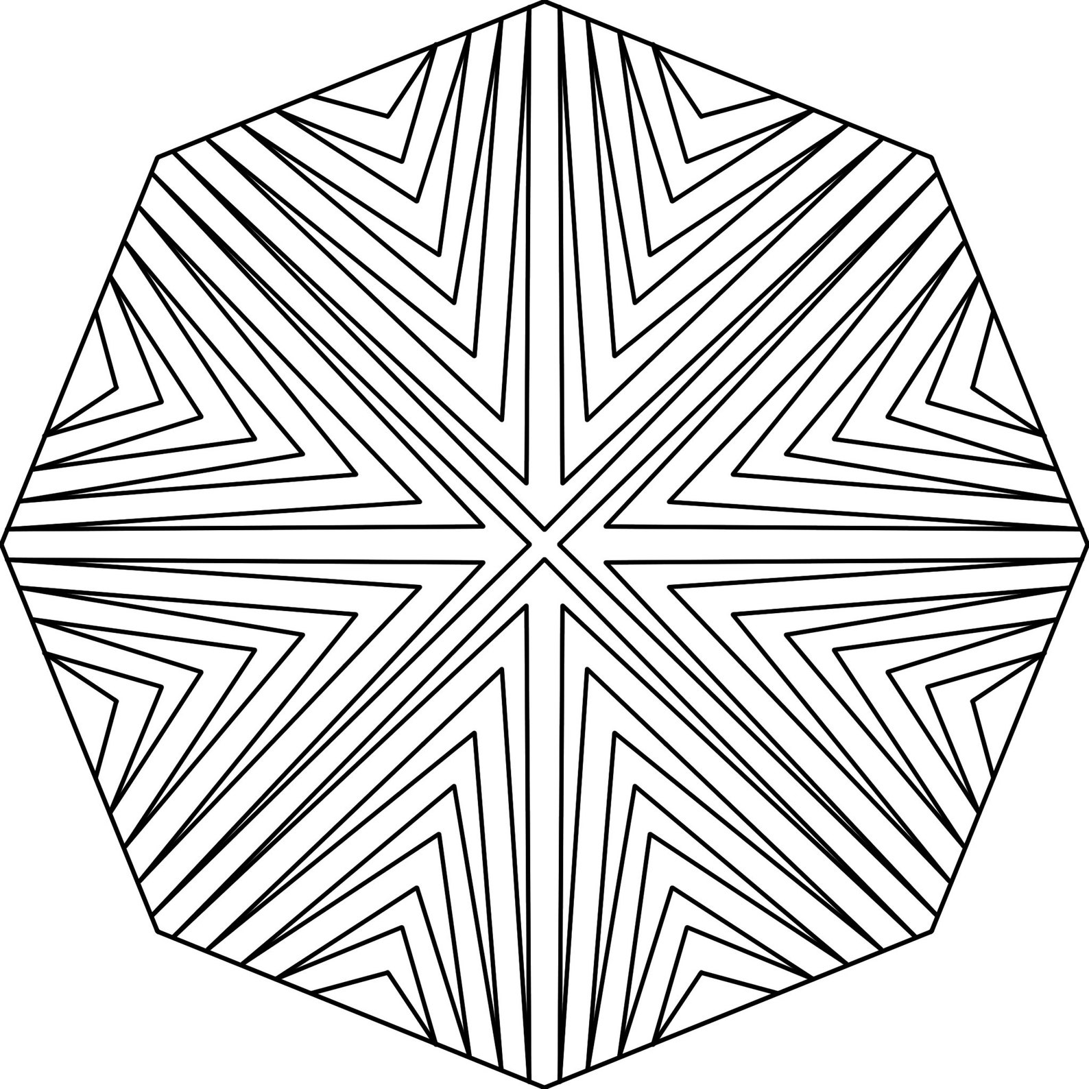 Downloadable and Printable Coloring Page or Template for Adults and ...