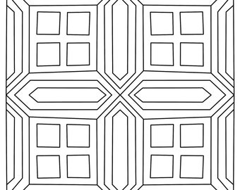 Downloadable and Printable Coloring Page or Template for Adults and ...