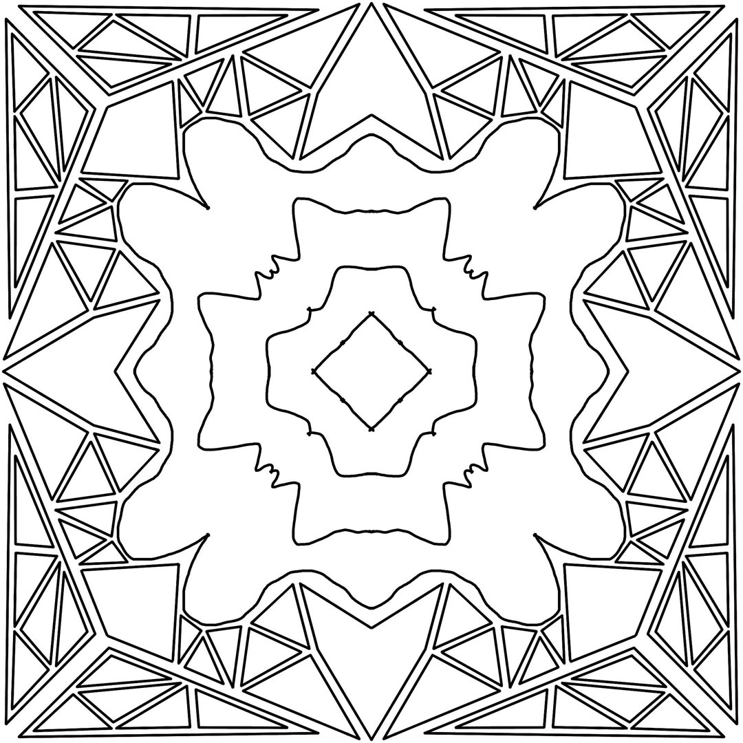 Downloadable and Printable Coloring Page or Template for Adults and Kid ...